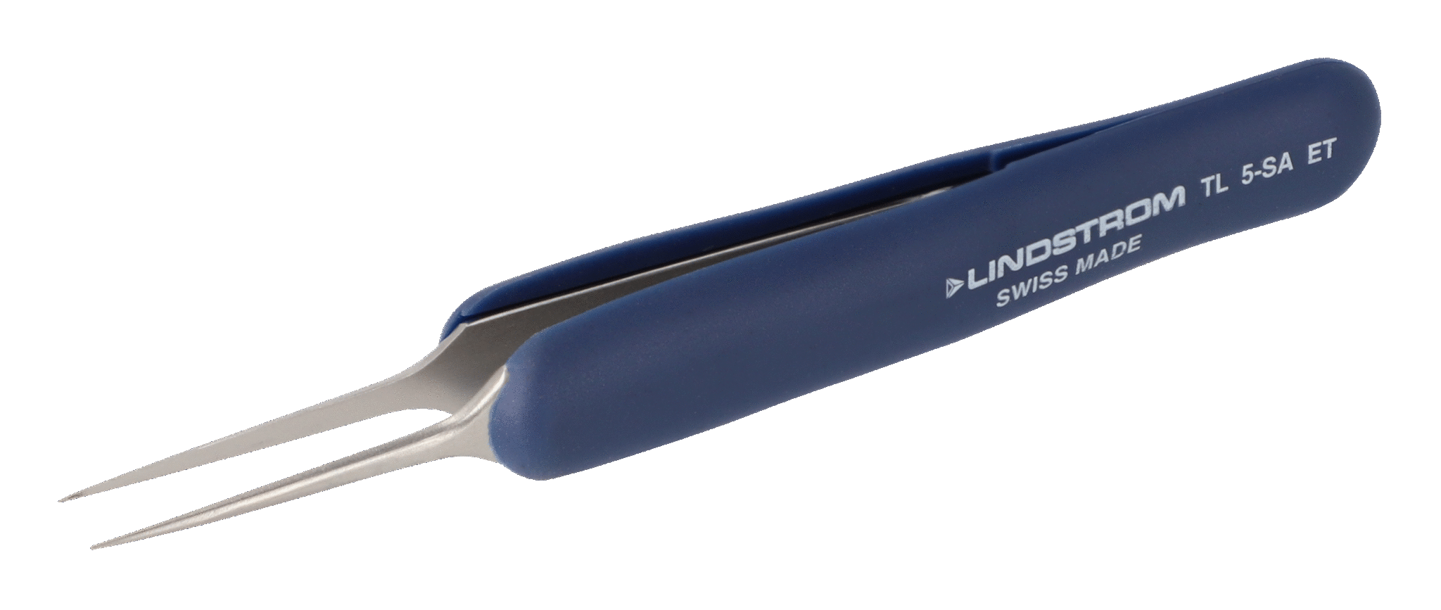 Stainless Steel ESD Safe Ergonomic Tweezers Style 5 with Sharp and Fine ...